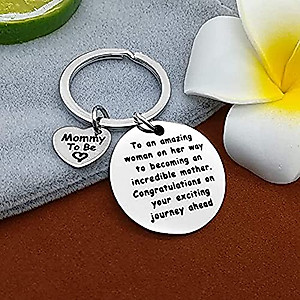 First Time New Mom Gift for Women After Baby Announcement Pregnancy Gifts for First Time Moms Gift Mom Mommy Mama to be Gift Keychain
