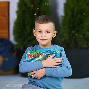 Planet of The Dinosaurs Jigsaw Puzzles for Kids Ages 4-8 | Fun & Entertaining Toys for Children | Epic Educational Birthday for Boys & Girls