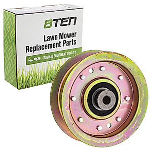 8TEN Flat Idler Pulley for Husqvarna GTH200 GTH225 GTVH200 GTVH205 YTH180 YTH1746 173901 156493 532173901