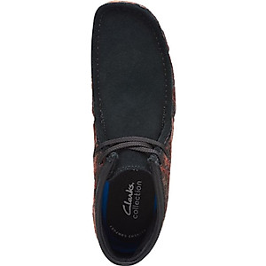 Clarks Men's Shacre Boot Ankle, Black Wool, 9.5