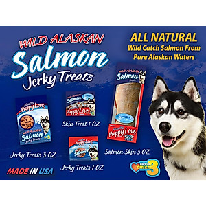 Alaska Puppy Love Wild Alaskan Salmon Jerky 3oz