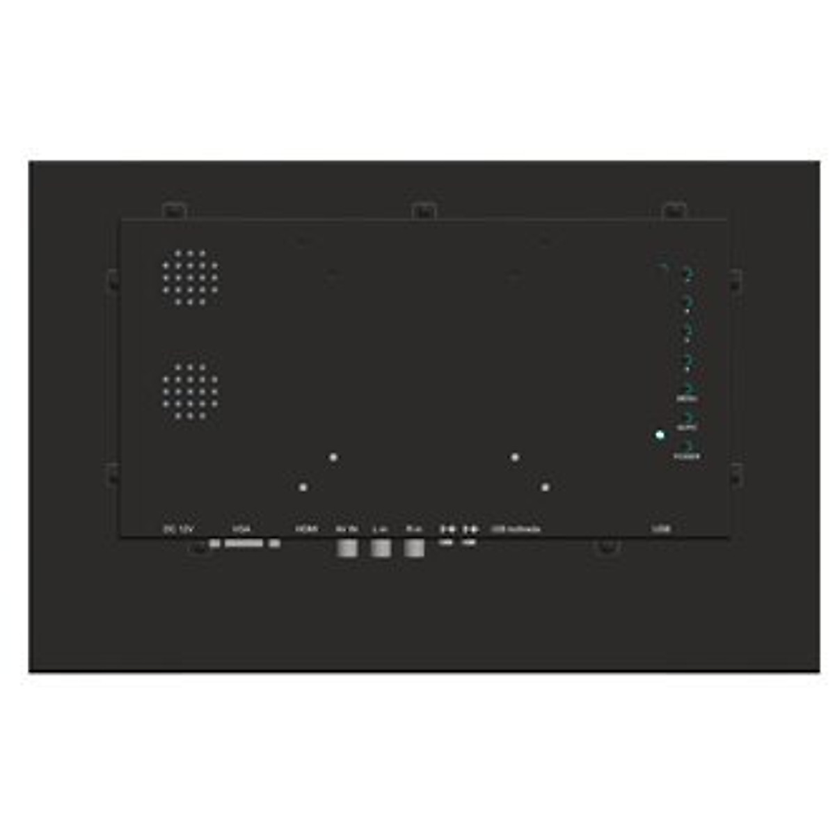 YILETEC 13.3" METAL FRAME YL-1303MCT 16:9 1080P CAPACITIVE MULTI-TOUCH SCREEN WITH HDMI,VGA AND COMPOSITE INPUT +VESA FOLDABLE MOUNT