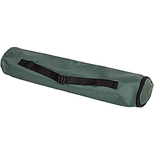 U.S. Chess Quiver Chess Set- Triple Weighted- Green- 21" x 6" Quiver Chess Bag, Regulation Vinyl Chess Board, Traditional Staunton Pattern, 3.75" King, Additional Queens, 2.25" Squares