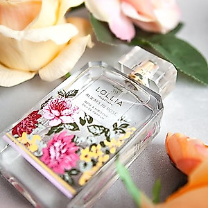 LOLLIA Always in Rose Eau de Parfum, 3.4 fl. oz. - Rose & Hibiscus – Beautifully Captivating Perfume, Women’s Perfume, Eau de Parfum Spray for Women, Women’s Fragrance