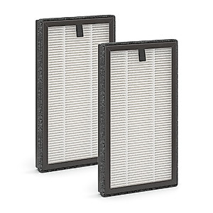 Medify MA-CAR Genuine Replacement Filter for Allergens, Smoke, Wildfires, Dust, Odors, Pollen, Pet Dander | 3 in 1 with Pre-filter, True HEPA H13 and Activated Carbon for 99.9% Removal | 2-Pack