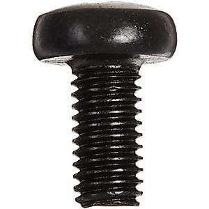 Small Parts M510D7985AB Steel Pan Head Machine Screw, Black Oxide Finish, Meets DIN 7985, #2 Phillips Drive, M5-0.8 Thread Size, 10 mm Length, Fully Threaded, Import (Pack of 100)