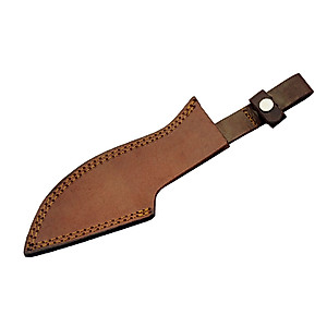 Forged Leaf Carbon Steel Blade Wooden Handle 13.75 inch EDC Hunting Knife