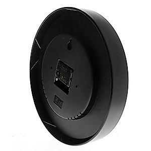 The Geeky Days Samurai with Katana Sword Japanese Calligraphy Bushido Silent Quartz Wall Clock Martial Arts Man Cave Metal Frame Watch Home Decor Japan Mens Gift