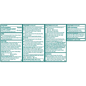Bayer, Chewable Low Dose Aspirin 81 mg Tablets 36ct Orange, (Pack of 6)