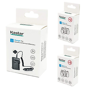 Kastar Battery (4-Pack) and Charger Kit for Fujifilm NP-50, Kodak KLIC-7004, Pentax D-Li68 and Fujifilm FinePix Cameras, Kodak EasyShare Cameras and Pentax Cameras (Detail Models in The Description)
