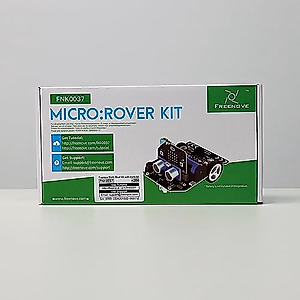FREENOVE Micro:Rover Kit for BBC Micro:bit - Build and Program Robots