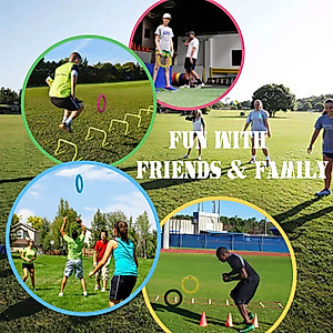 Litupic Bouncy Hoops Hand-Eye Coordination Training Tool Reaction Speed Training Sports Equipment for Improving Agility & Reflex Skills Light-up Easy to Throw Healthy Activities for Your Family