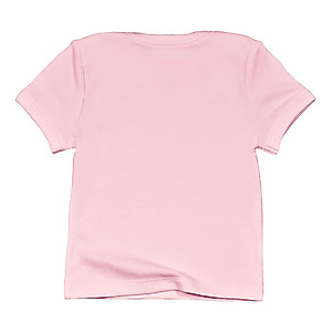 CafePress Cutie Pie = Q T Pi Genius Shirt Infant T Shirt Short Sleeve Baby Graphic T-Shirt Petal Pink