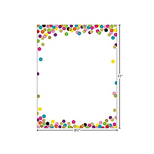 Confetti Computer Paper