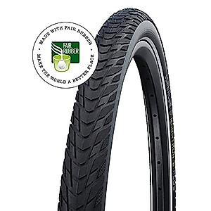 Schwalbe Unisex's Marathon E-Plus Performance Smart Dual Gaurd Twin-Skin Bicycle Tyre, Black, 700x38c