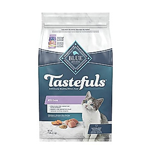 Blue Buffalo Tastefuls Kitten Natural Dry Cat Food, Chicken 7lb bag