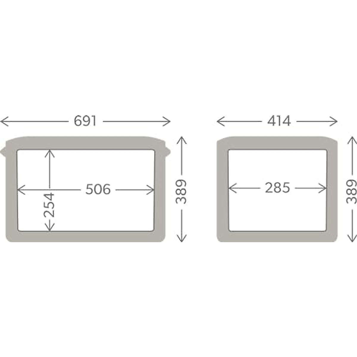 Dometic Patrol 35L Insulated Hard Cooler, Ocean, Ice Chest and Passive Cool Box, Fits 28 Cans