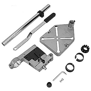 Drill Press Stand, Column Drill Stand Adjustable Drill Press Stand Benchtop Drill Presses Holder Bench Clamp Support Tool Drill Press Table Drill Stand Attachments for Drill Workbench Repair