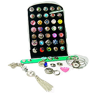 Ladieshow Acrylic Snap Button Jewelry Display Board for Larger Size 12mm 18mm 20mm Button