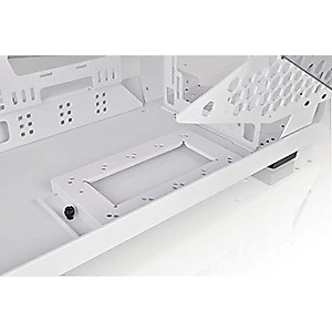 Thermaltake AH T600 Snow Helicopter Styled Open Frame Tempered Glass Swing Door E-ATX Full Tower Case CA-1Q4-00M6WN-00