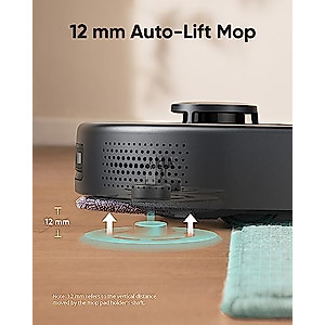 eufy Clean X9 Pro CleanerBot with MopMaster Adaptive Pressure Cleaning, 2 Rotating Mops, Carpet Detection with 12 mm Auto-Lifting Mops, Auto-Clean Station, 5,500 Pa Suction, and AI Obstacle Avoidance
