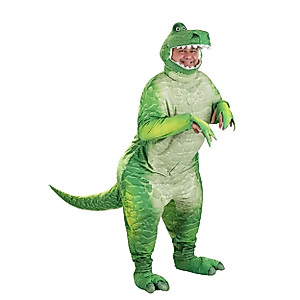 Fun Costumes Plus Size Deluxe Toy Story Rex Costume for Adults 2X Green