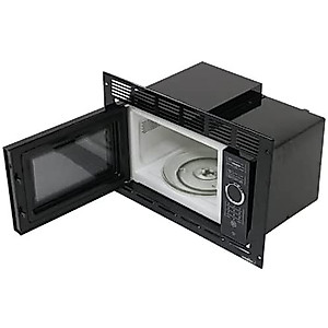 Greystone P90D23AP-X3-FR03 Black 0.9 cu. ft. Built-in Microwave with Trim Kit