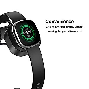 6 Packs Case Compatible with Fitbit Sense / Fitbit Versa 3 Screen Protector, NAHAI All Around Ultra Thin Plated Bumper Shell Scratch-Resist Cover Accessories for Fitbit Sense/Versa 3 Smartwatch