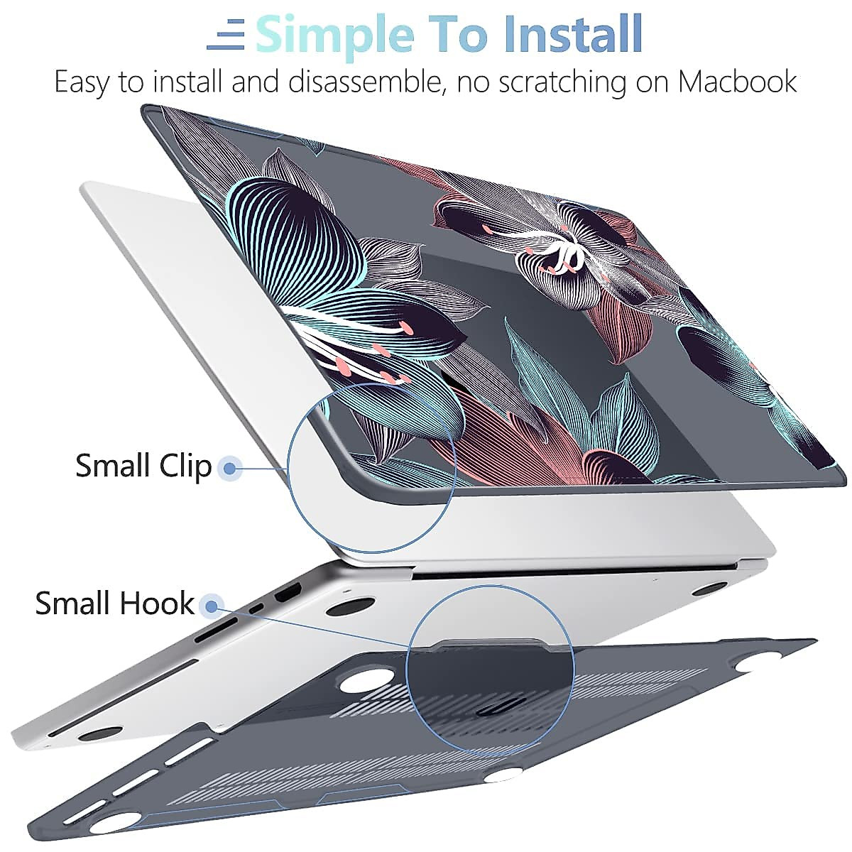 MEEgoodo Case for M3 MacBook Pro 16 inch Case 2023 2021 Released A2991 A2780 A2485 M2 M1 Pro/Max Chip, Laptop Hard Shell Case with Keyboard & Camera Cover Compatible with MacBook Pro, Clivia