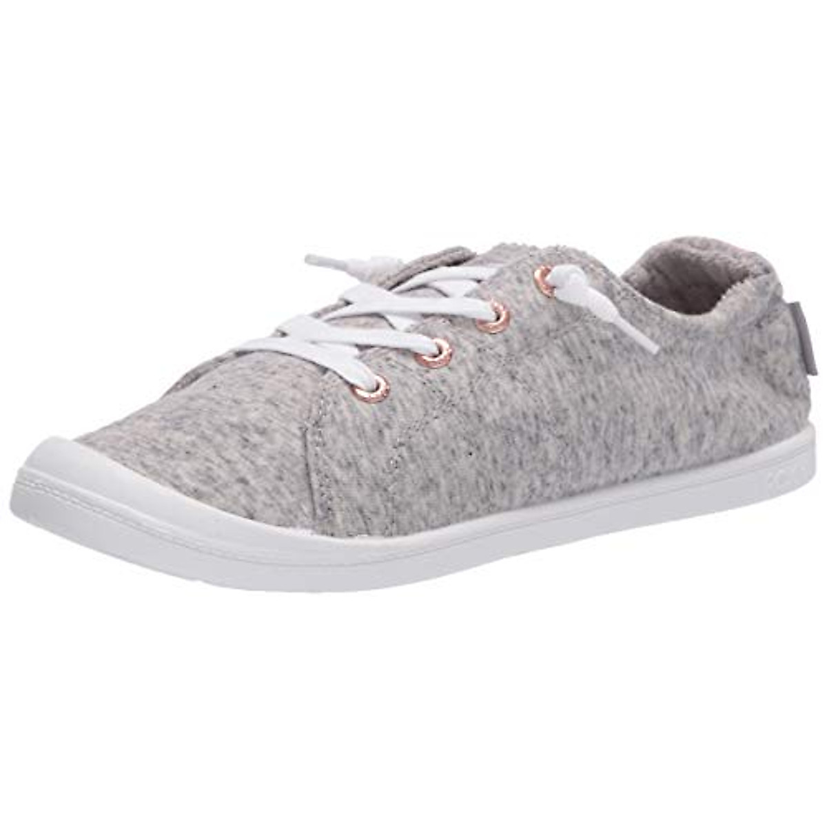 Roxy Women's Bayshore Slip On Sneaker Shoe, Dark Grey 20, 9