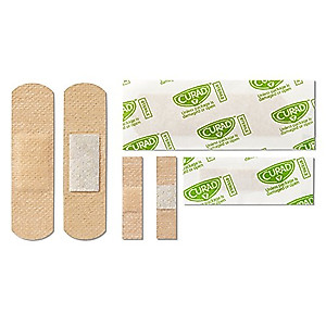 Curad Quickstop Flex Fabric Bandages, Assorted, 30/box