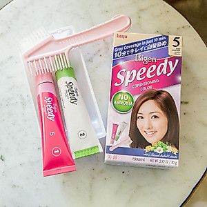 Bigen Speedy Conditioning Color Kit: 7 Brownish Black - 3 Pack