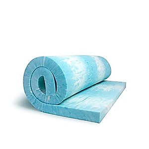 Beautyrest 3 Inch Memory Foam Mattress Topper - Temperature Regulating Mattress Pad - 2 lb Density for High Support and High Response - CertiPUR-US Certified - King Size