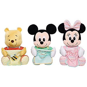 Disney Baby Hide-and-Seek Winnie The Pooh Interactive Plush, Officially Licensed Kids Toys for Ages 09Month by Just Play