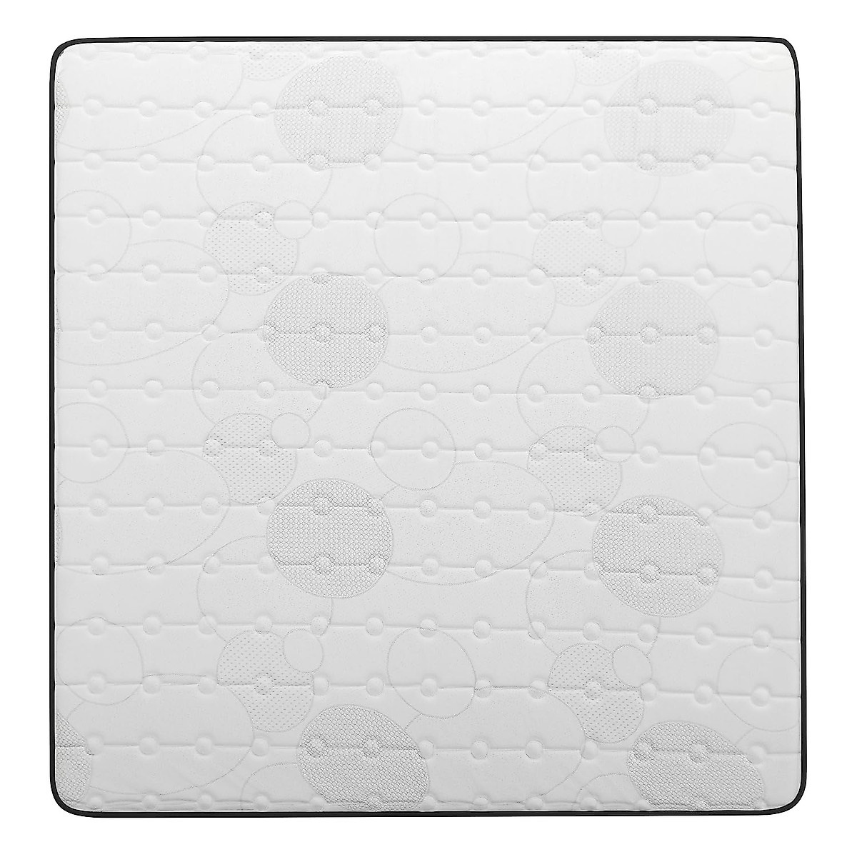 Flash Furniture Capri Comfortable Sleep 13" Euro Pillow Top Hybrid Pocket Spring and Foam Mattress in a Box, Foam and Spring Hybrid Mattress, King