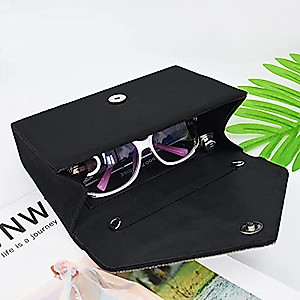 JUBOO PARADISE Black Evening Purses for Women Wedding Prom Party, Silver Rhinestone Faux Suede Crossbody Shoulder Formal Bride Envelop Evening Clutch Bag Handbag