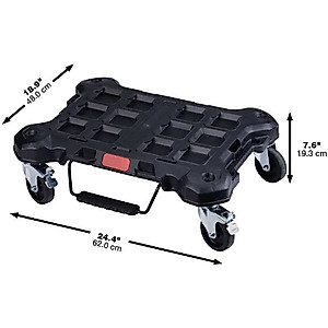 48-22-8410 24 in. x 18 in. PACKOUT Dolly Utility Cart for Milwaukee