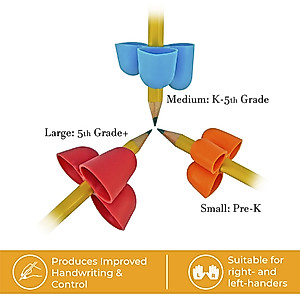 The Pencil Grip Writing CLAW, Sample Pack, 2 Each of Three Sizes - TPG-21123