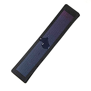 NUZAMAS Flexible Solar Panel Mini Thin Film Solar Cell Battery Charger Solar Energy Charging Home Science DIY Projects 1.5V 0.7W | 270mm x 55mm