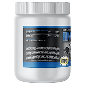 Annamaet Impact – High-Energy Dense Nutrition Supplement for Dogs – Helps Support Healthy Weight in Canine Athletes, Post-Surgical Dogs and Dogs with Fast Metabolism - 1 lb