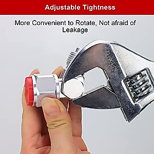 Airless Paint Spray Gun Swivel Joint Compatible with Graco 235486 7/8 Inch Thread 360 Degree Rotation