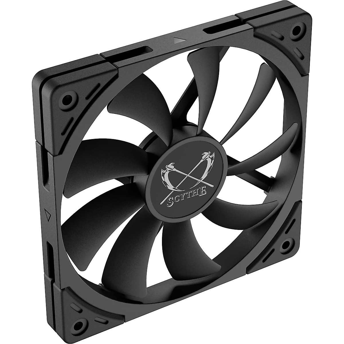 Scythe Kaze Flex II 120 Slim PWN Premium Slim PC Fan,120mm x 15mm, Fluid Dynamic Bearing, 4-Pin Connector (Kaze Flex II Slim, 1800RPM)