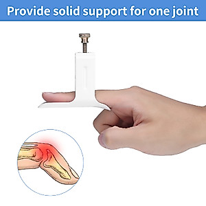 Finger Straightener Splint,Finger Straightener Splint Brace Corrector Support, Hand Finger Arthritis Injury Pain Relief Holder Fingers Extended Finger Fixed Rehabilitation Assist Tool