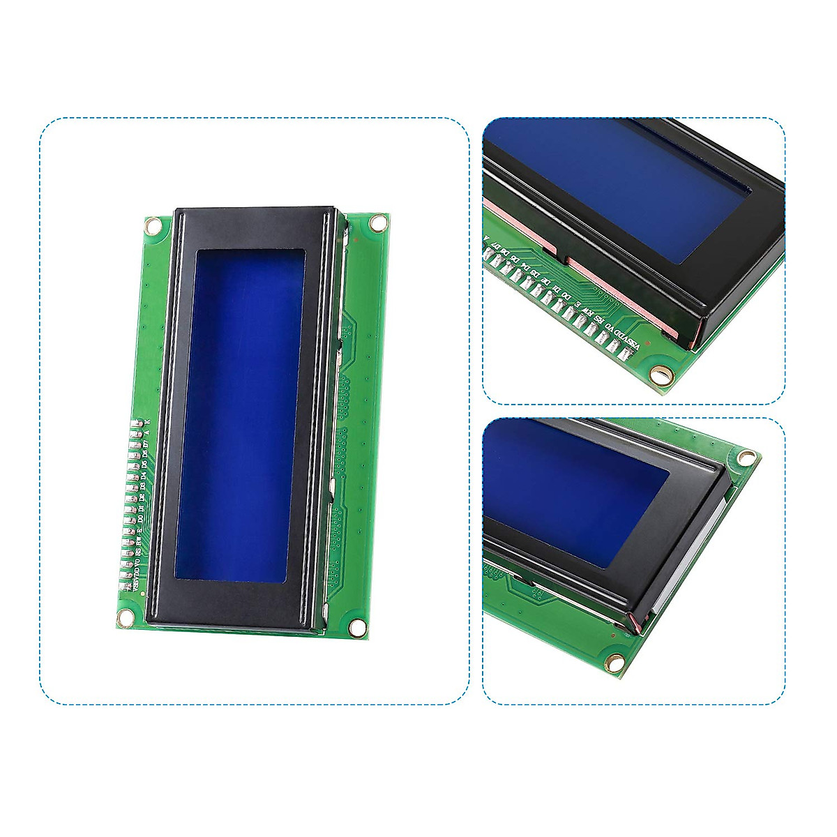 SunFounder IIC I2C TWI Serial 2004 20x4 LCD Module Shield Compatible with Arduino R3 MEGA (IIC 2004)