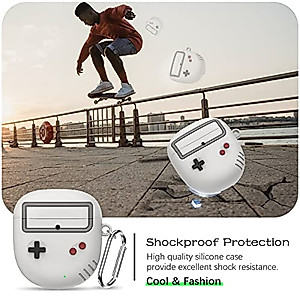 [6in1 Set] Cute Case for Bose QuietComfort Earbuds II Case(2022), Shockproof Protective Bose QuietComfort Earbuds ii Case Cover Bose QC ii Earbuds Silicone Accessories with Carabiner & Lanyard