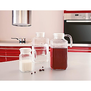 Luminarc Quadro 1.7-Liter (57 1/4-Ounce) Pitcher