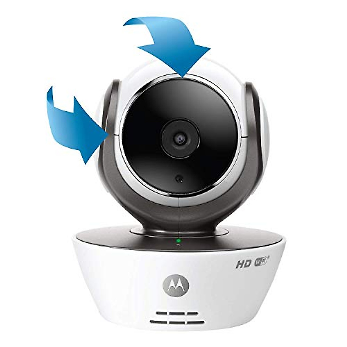 Motorola MBP854CONNECT Dual Mode Baby Monitor with 4.3-Inch LCD Parent Monitor and Wi-Fi Internet Viewing, 720p