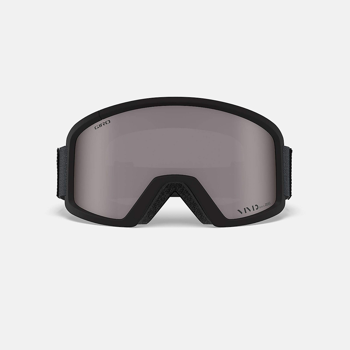 Giro Blok Ski Goggles - Snowboard Goggles for Men & Youth - Black Mono Strap with Vivid Onyx Lens