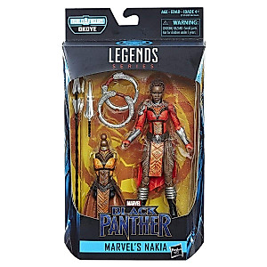 Marvel Black Panther Legends Series Nakia, 6-inch