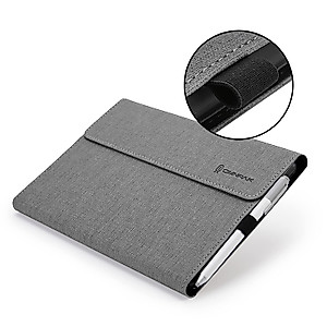 Omnpak Protective Case for Surface Go 4 2023/Go 3 2021/Go 2 2020/Go 2018 with Stylus Holder, Multiple Angle Slim Lightweight Cover, Compatible with Type Cover Keyboard（Keyboard Not Included）